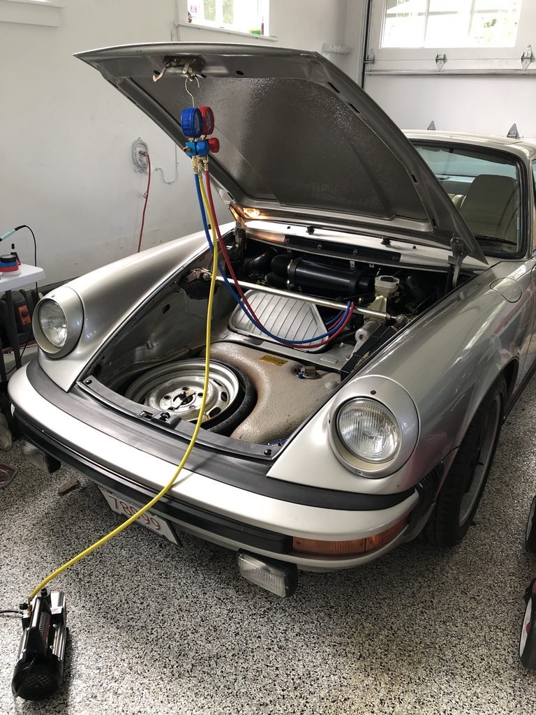 Amateur DIY Porsche 911 SC Air Conditioning Installation Amateur DIY Porsche 911 SC Air Conditioning Installation